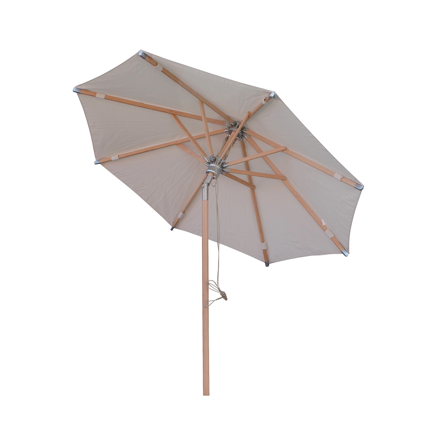 Backyard parasoll Tilt björk/beige Ø250 cm - Kila Möbler